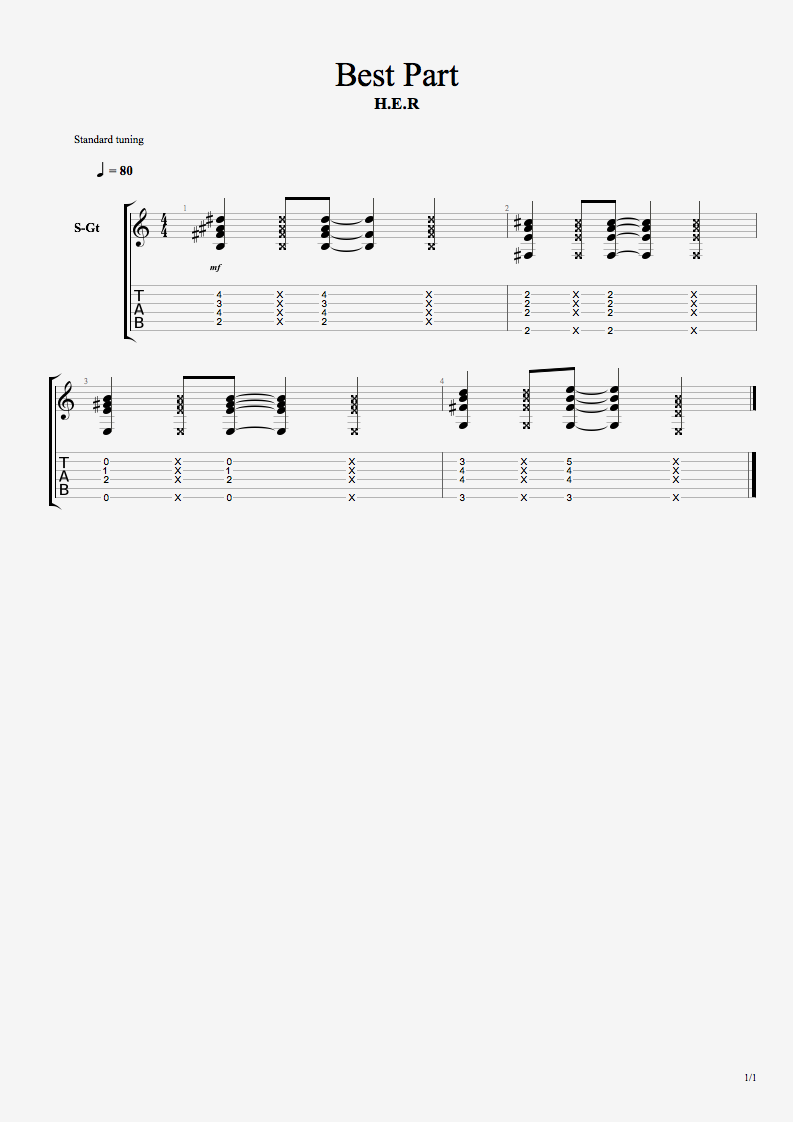 How To Play Best Part By H E R ft Daniel Caesar R B Soul Guitar How To Play Best Part By H E R ft Daniel Caesar R B Soul Guitar